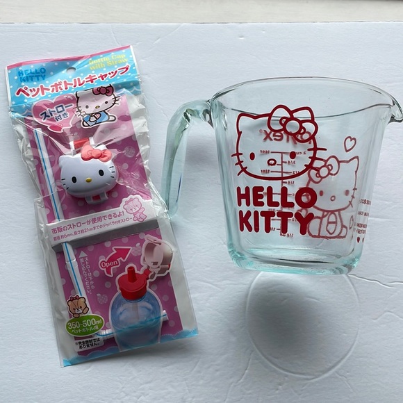 Hello Kitty | Dining | Hello Kitty Measuring Cup 2cup | Poshmark